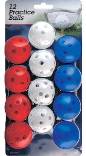 Intech Golf Practice Balls (12 Units)