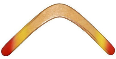 Colorado Boomerangs Glacier Wooden Boomerang for Launchers