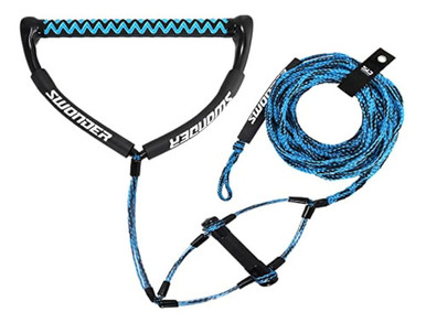 Swonder 75 Feet Wakeboard Rope - Double Handle Tow Rope