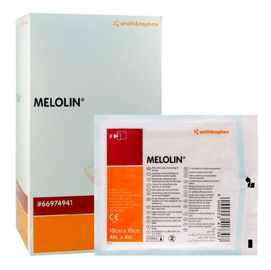 Melolin Non-Adherent Dressing 10cm x 10cm - 10 Units