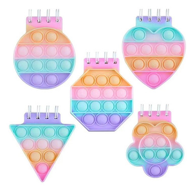 Generic Pop It Notebook for Kids with Shapes