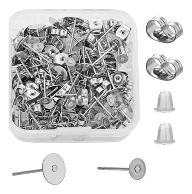 Doctor Glitter Set Kit Fru Fru Mariposa Silicona Base Plana Aros X 400pz