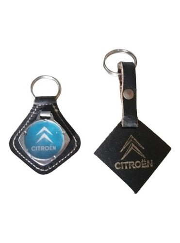 Citroën Leather Keychain Set