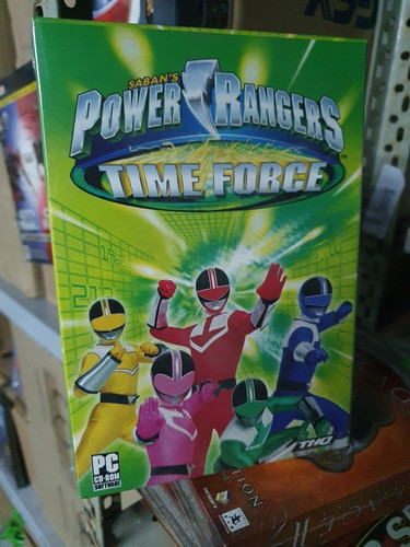 Power Ranger Time Force PC Physical Original New Abasto