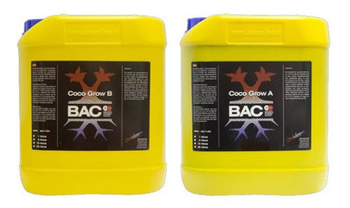 BAC Coco Grow A + B Hydroponic Fertilizer 10L