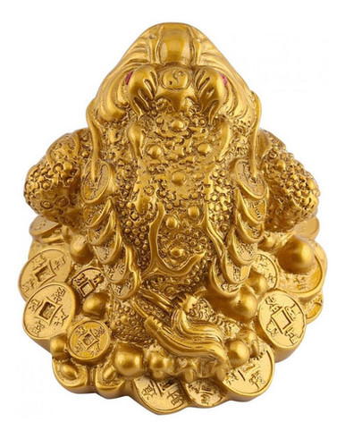 Generic Feng Shui Money Luck Sapo Coin Frog for Office