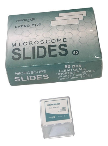 Henso Medical Co., Ltd Pack 1 Box of Slides + 1 Box of Coverslips