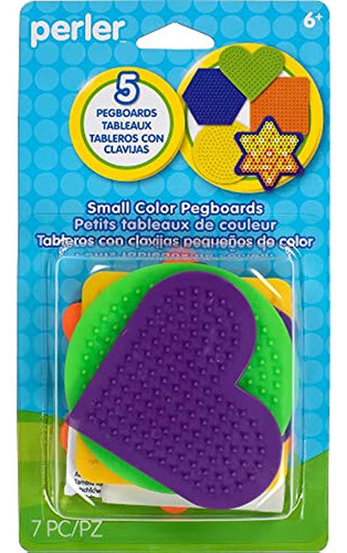 Perler Small Fun-Shaped Pegboards - 5 Pack