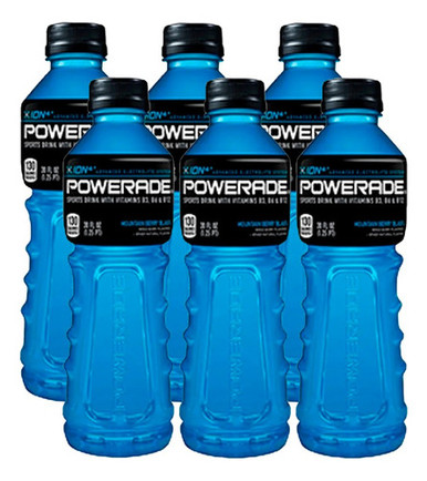 Powerade Blue Isotonic Drink 500ml Pack X6 Units