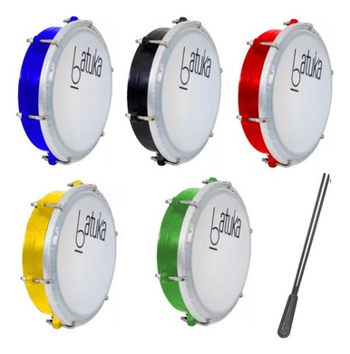 Luen Tamborim 6" - Batuka (1 Unit) + Baqueta