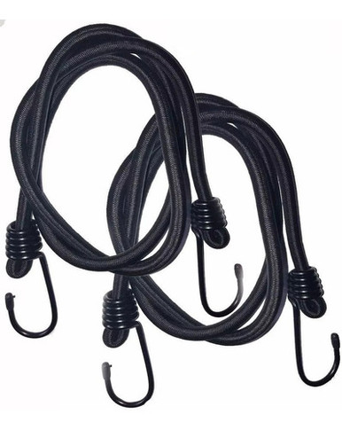 Standard Tensor Elastico Zuncho 75 Cm Moto Bicicleta 10 Unidades