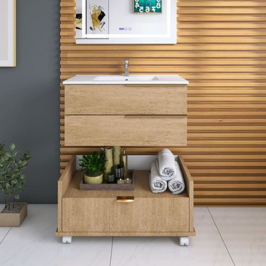 AJL Multi-Purpose MDP Drawer Unit with 1 Drawer Without Doors