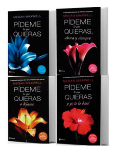 Megan Maxwell: Pídeme Lo Que Quieras Trilogy Digital Book