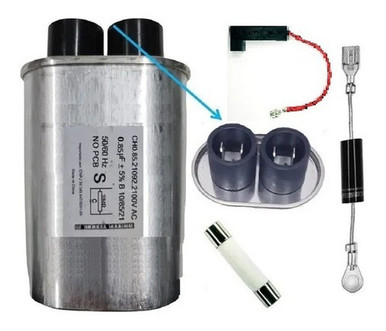 OPC Kit Capacitor 0.70uf + Diode + Fuse + 700mA 5kV