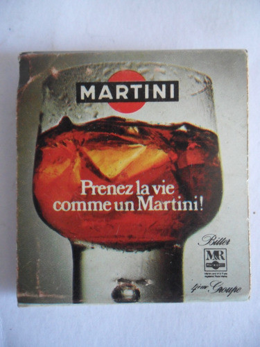 Martini Vintage Matchbox Collection Box