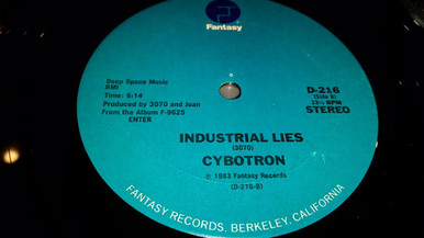 Cybotron Clear Vinilo Maxi USA 1983 Temazo Clasico