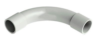 Genrod 7/8 Inch Curve for Rigid PVC Pipe - 22mm Diameter Package of 50