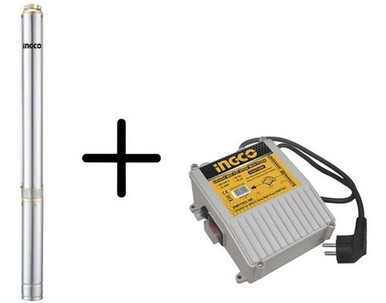 Ingco Submersible Water Pump DWP7501 750W 1HP + Controller