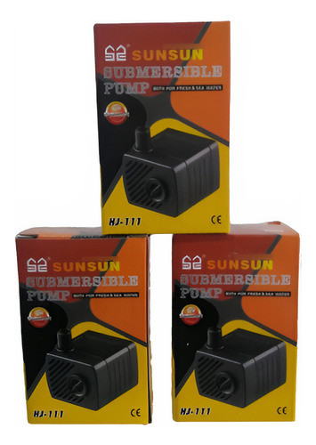 Sunsun Water Pump for Fountains 0.45m - Pack of 3 Units
