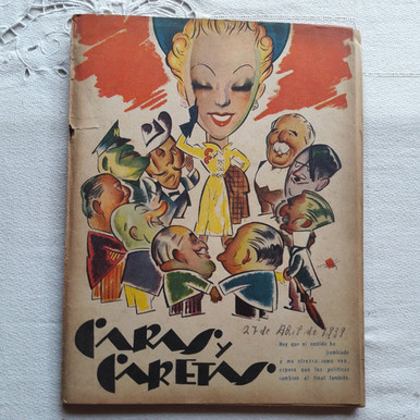CARAS Y CARETAS Magazine No. 2116 Vida Mitre Campo Danza 1939