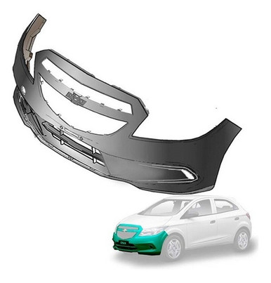 Original Chevrolet Onix Front Bumper Without Fog Lights