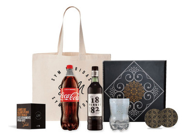 1882 Fernet Kit 750ml with Coca Cola + Ferchetto Glass