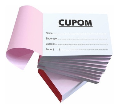 Impressos & Cia 20 Coupon Blocks for Raffle with 50 Sheets - No ...