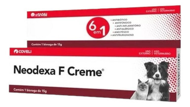 Coveli Neodexa Cream for Cats with Wounds and Allergies 15g