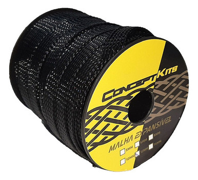 Conceptkits Expansive Nylon Mesh 6mm Black 50m Roll