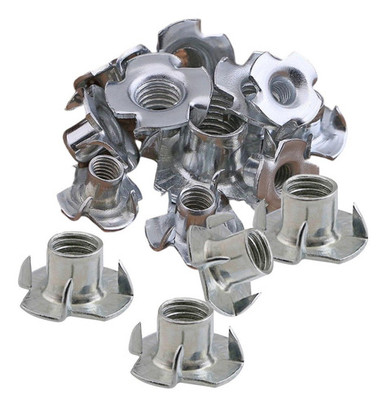 Generic M6 Corner Nut Kit with Wooden Supports