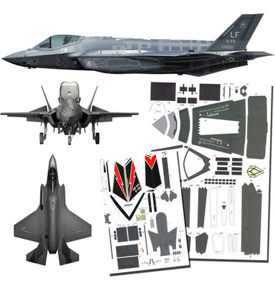 Papercraft F 35 Lightning II Scale 1.33 X 2 Versions