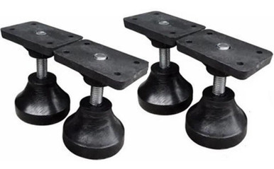 Ferrari Leveling Feet Black for Snooker Pool Table Bar Foosball