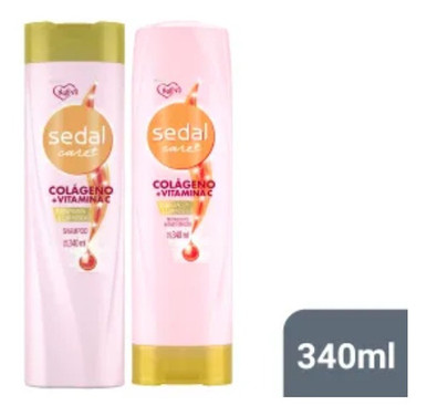 Sedal Shampoo + Conditioner Collagen + Vitamin C 340ml