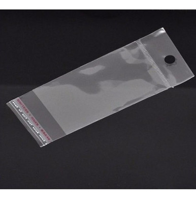 Generic Plastic Adhesive Bag Transport with Flap 10x10 cm - Pack of 100