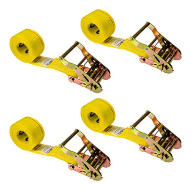 US Cargo Control Tie Down Straps, 2 Inch Heavy Duty