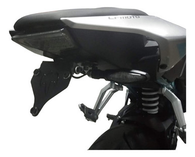 Phantom Cf Moto 250 Adjustable Folding License Plate Holder - CNC