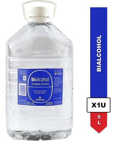 Bioalcohol Porta 96° Alcohol Etilico 5L Bidon