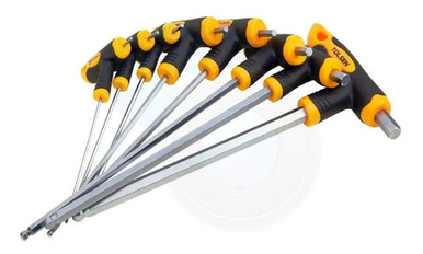Tolsen Professional 8-Piece T-Type Allen Key Set