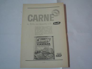 Swift Viandada Carne Cocida Publicidad 1964