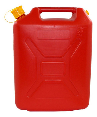 Plastic Bidon 20 Liters Water and Fuel with Flexible