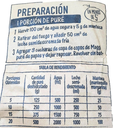 Maggi Mashed Potatoes Instant 1kg by Nestlé