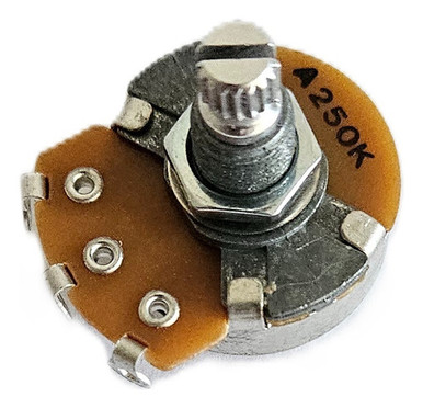 Spirit Potentiometer 250k A Log VL2418H Made in Korea