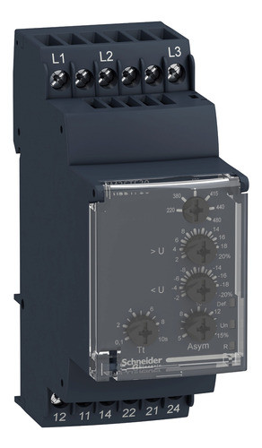 Schneider Zelio Phase Control Relay RM35 208-480VAC
