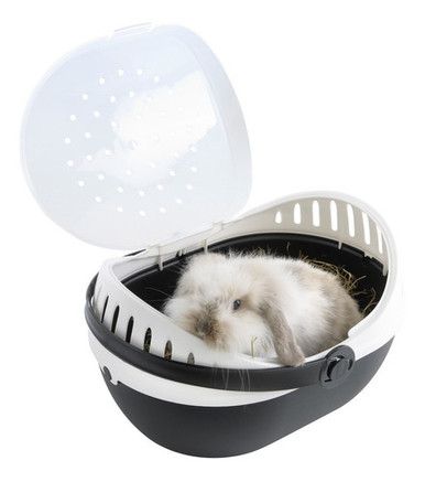 Savic Elmo Large Transport Carrier for Rabbits, Chinchillas, and Rodents