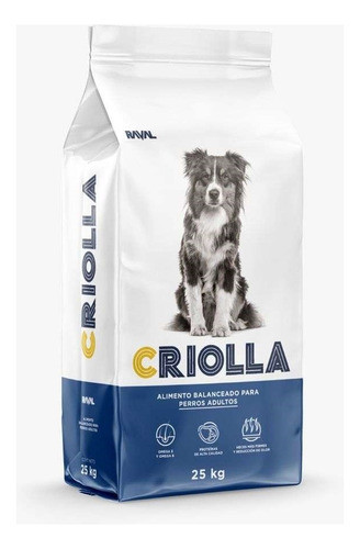 Criolla Adult Dog Food 25kg Bag
