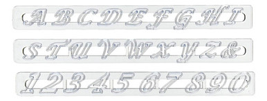 CK Products FMM Uppercase and Lowercase Alphabet and Number Tappit Set