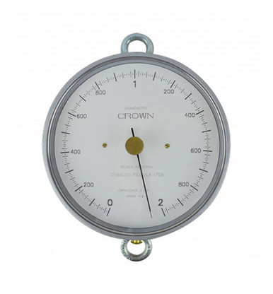 Instrutherm Circular Analog Dynamometer Force 2kg Traction AR-2 Meter