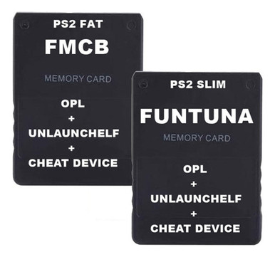 Infoteck Kit OPL - PS2 Memory Card + 512GB External SSD