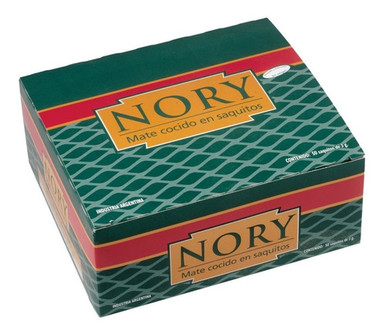 Mate Cocido Nory Pack 12x50 Sachets Unwrapped