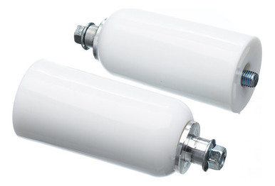 Bering Slider Universal Bering Batente (Pair) Unicolor Plastic White